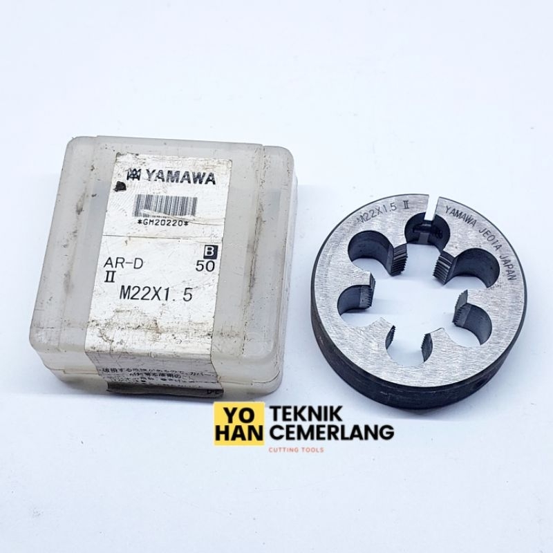 Jual Yamawa Mata Senai M22 x 1.5 M22 x 2.5 Drat Senai Die Asli Japan | Shopee Indonesia