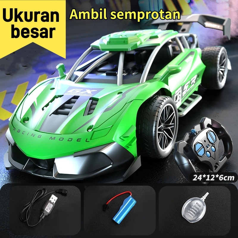 Jual RC Spray Mobil Balap Remote Control RC Drift 2WD Kecepatan Tinggi ...
