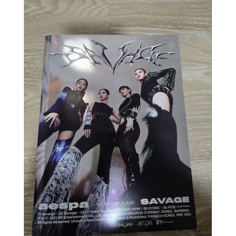 Jual aespa 1st Mini Album - Savage (Photobook Version) | Shopee Indonesia
