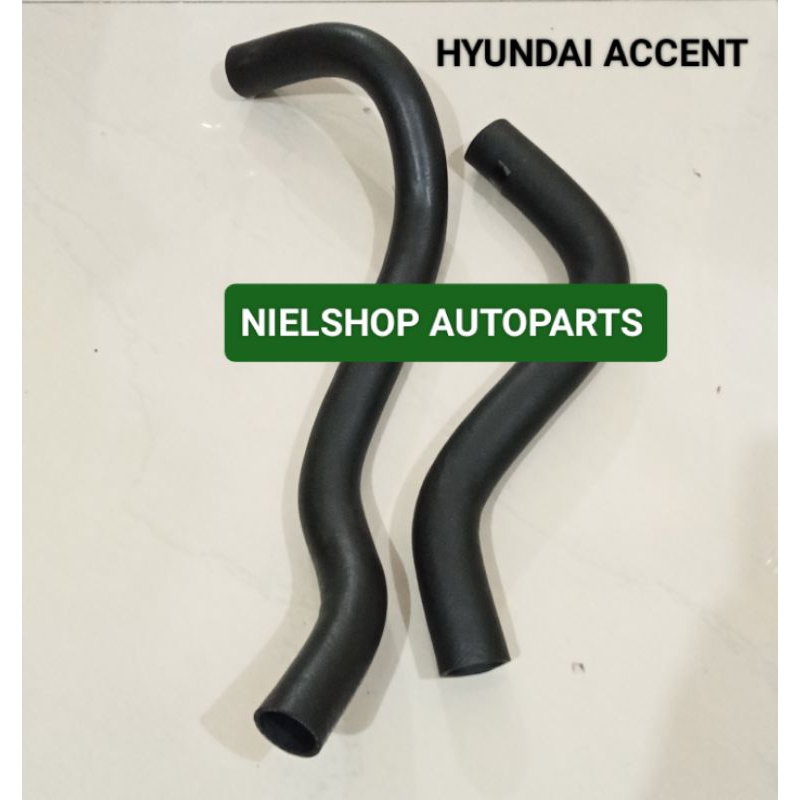 Jual Selang radiator hose Hyundai Accent Atas dan Bawah | Shopee Indonesia