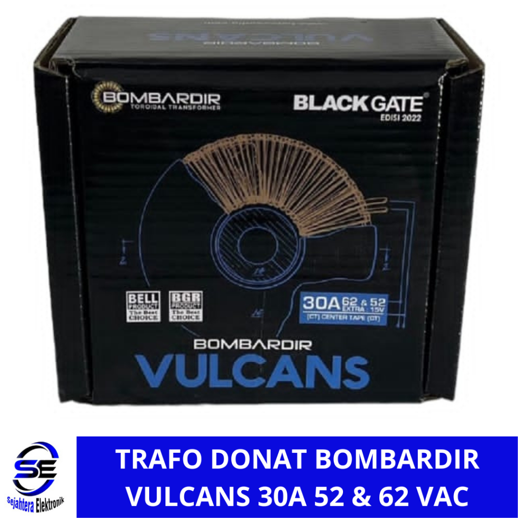 Jual TRAFO DONAT 30 Amper BOMBARDIR BLACKGATE 30A CT 52 & 62 EXTRA 15 ...