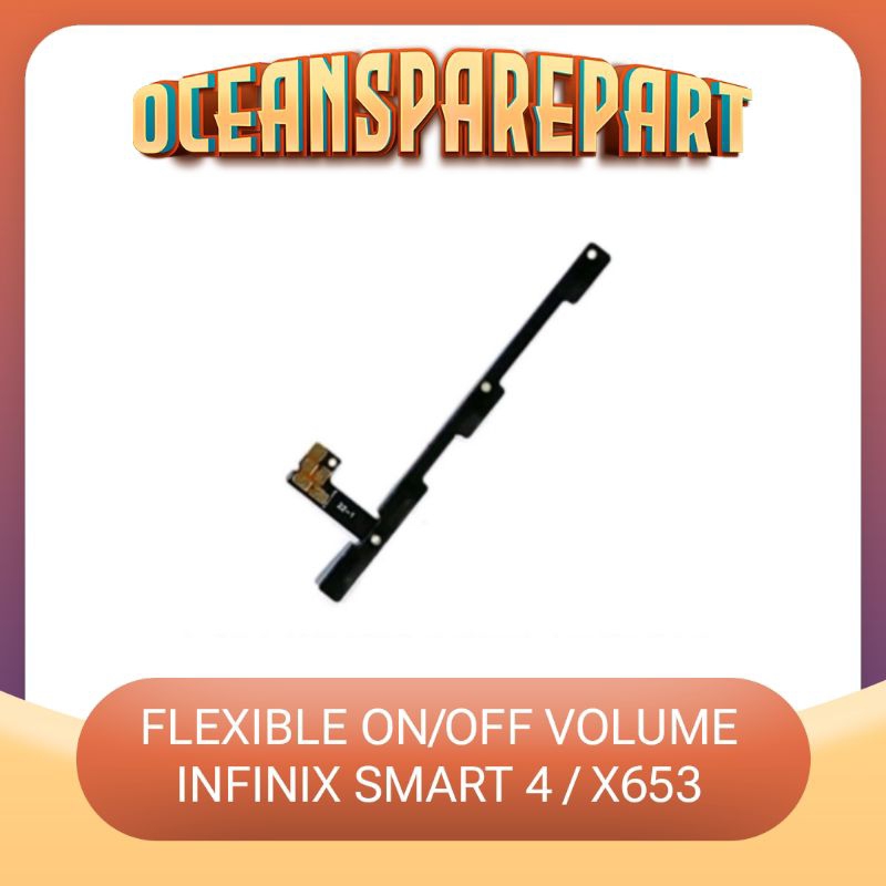 Jual Flexsible Power On Off Volume INFINIX SMART 4 / X653 | Shopee Indonesia