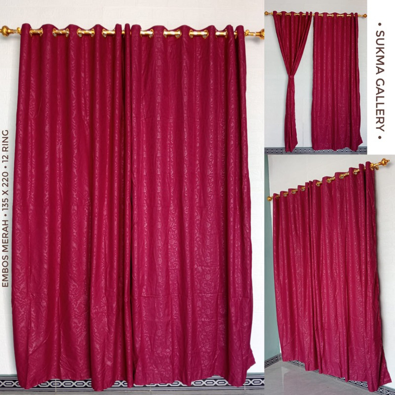 Jual EMBOS MERAH GORDEN PINTU DAN JENDELA MURAH MINIMALIS 12 RING ...
