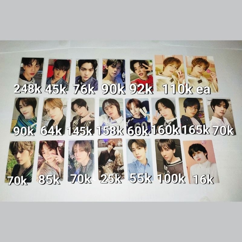 Jual [TXT] photocard soobin yeonjun beomgyu taehyun hyuka kai moa kit membership 2024 naver tccf ...