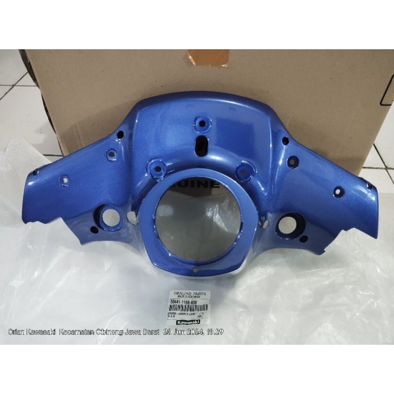 Jual batok bawah kaze R warna biru 409 original | Shopee Indonesia