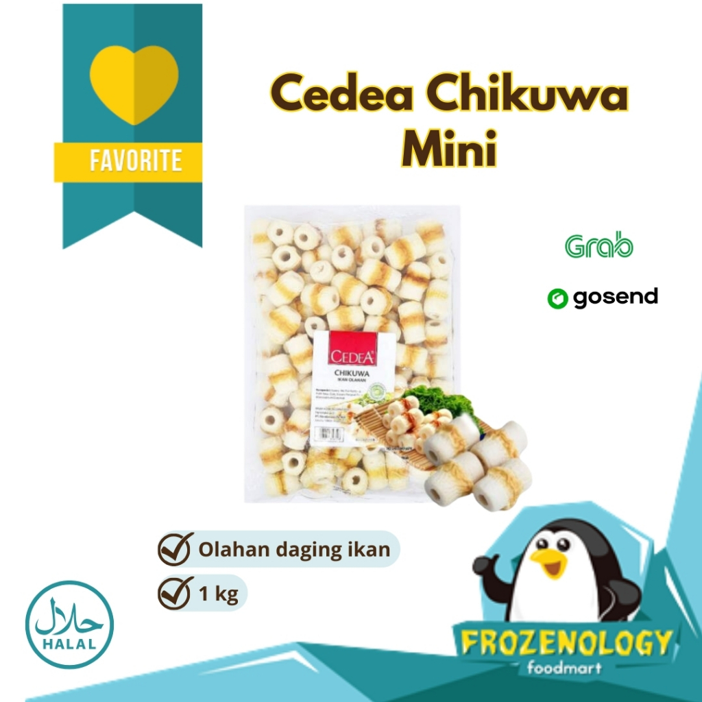 Jual Cedea Chikuwa Mini / Cikua Frozen | Seafood Olahan Khas Jepang ...