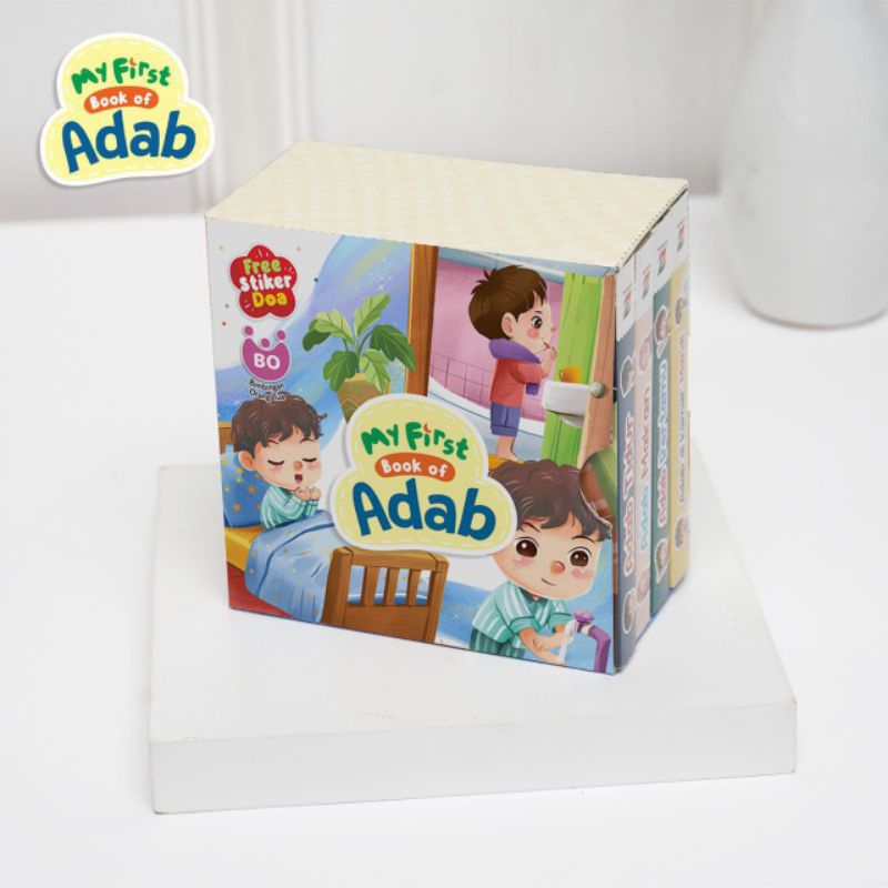 Jual Boardbook 1 Set 4 Judul | My First Book Of Adab | By Ziyadbooks ...