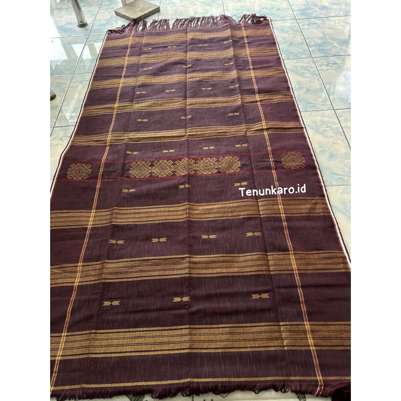 Jual Tudung Jongkit Benang Sutra Motif terbaru Indung Bayu /Tenun Karo ...