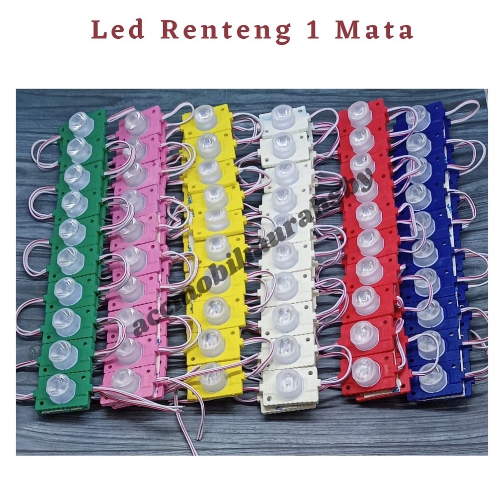 Jual NEW PROMO Lampu LED Modul 15 Watt 12 Volt 24 Volt LED Module 1 Mata harga per 5 pcs ...