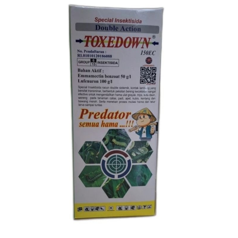Jual Insektisida TOXEDOWN 800.ML Racun Ulat/Obat ulat grayak/Pembasmi ...