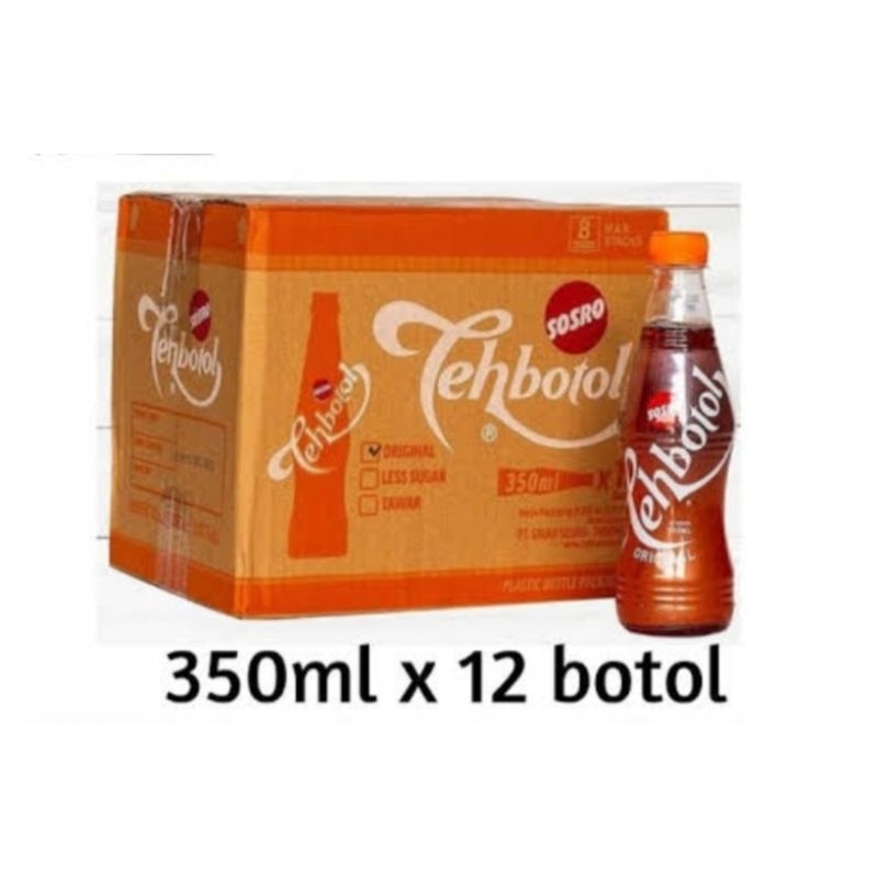 Jual TEH BOTOL minuman rasa teh 350ML | Shopee Indonesia