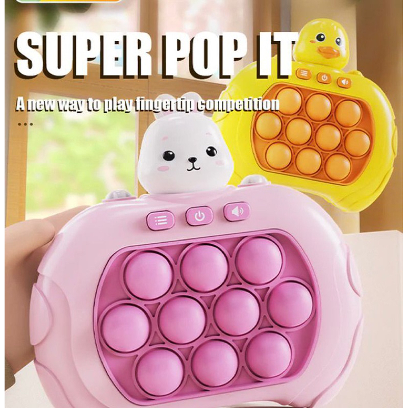 Jual SUPER POP IT LV 999++ MAINAN EDUKASI ANAK FIDGET TOYS ELEKTRONIK ...