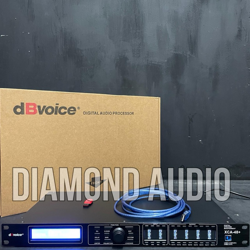 Jual management dbvoice xca 48 + original speaker management db voice ...