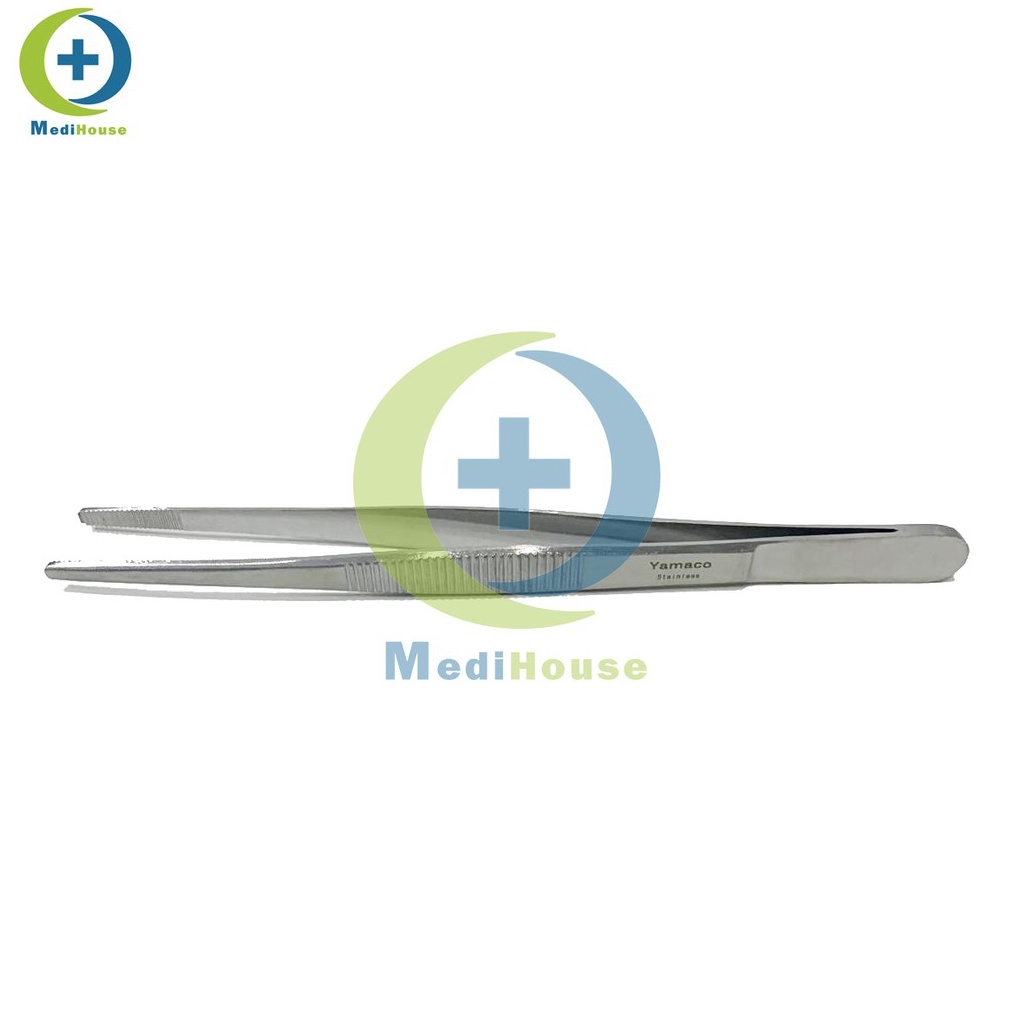 Jual PROMO MENARIK Pinset Anatomis Stainless Dressing Forceps | Shopee ...