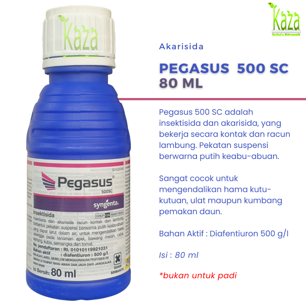 Jual Insektisida Pegasus 500SC 80 ml - Akarisida Syngenta Kutu Mites ...