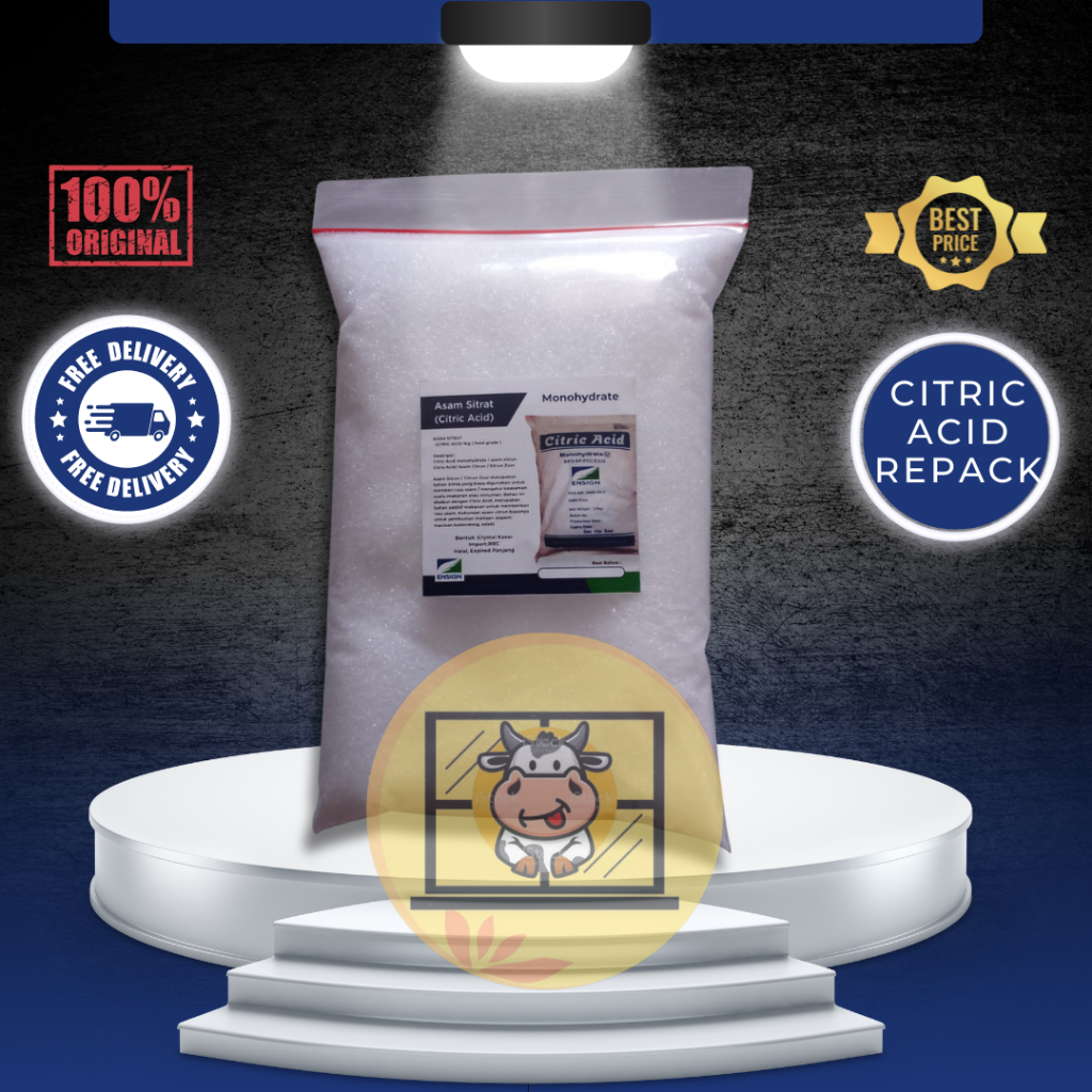 Jual CITRIC ACID FOOD GRADE - Sitrun - Citrun - Sitrat - Sitrun Makanan ...