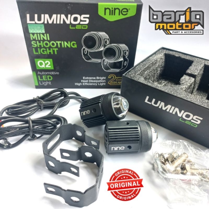 Jual Shooting Light Q2 2 Warna - Nine / Lampu Sorot Tembak LED 12 volt ...