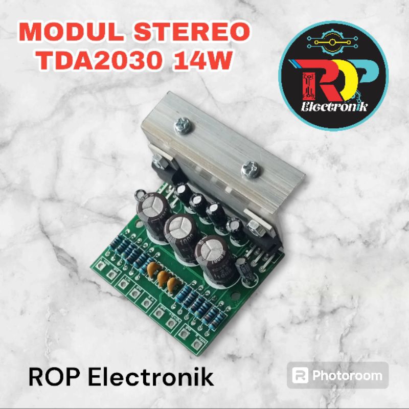 Jual Modul Stereo/Mono TDA2030 14W Power Amplifier Single VCC | Shopee ...