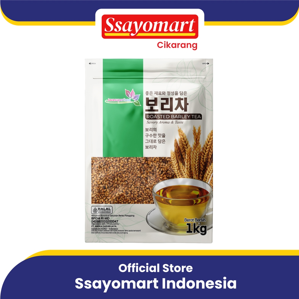Jual Roasted Barley Tea / Teh Barley /Teh Gandum Korea 1kg | Shopee ...