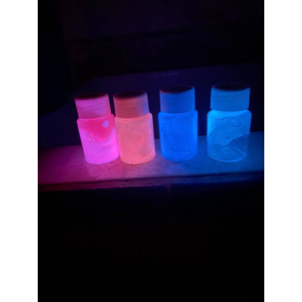 Jual CAT GLOW IN THE DARK FOSFOR BIRU BIRU LANGIT MERAH PINK HIJAU ...