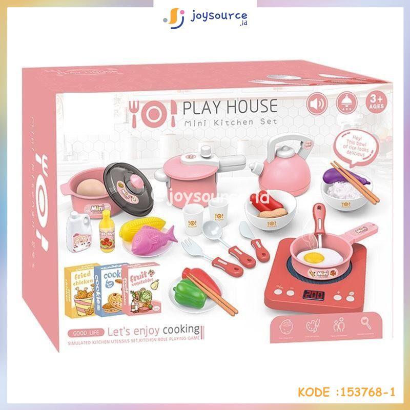 Jual Mainan Anak Masak Masakan Play House Mini Kitchen Set Pretend Play ...