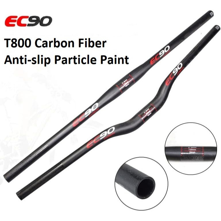 Jual Handlebar MTB EC90 Carbon Stang MTB Flat Riser Stang | Shopee ...