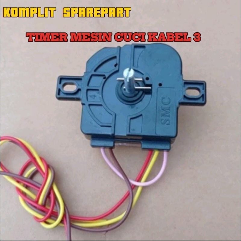 Jual TIMER MESIN CUCI PENCUCI / wash kabel 3 (SHARP ,POLYTRON,UNIVERSAL ...