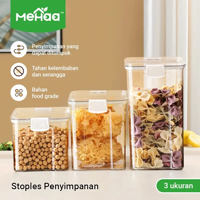 Jual Mehaa penyegelan bisa Toples kedap udara tempat makanan box Food ...