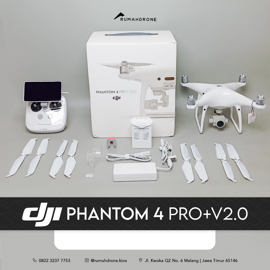 Jual DJI Phantom 4 Pro Plus V2 Second Garansi | Shopee Indonesia