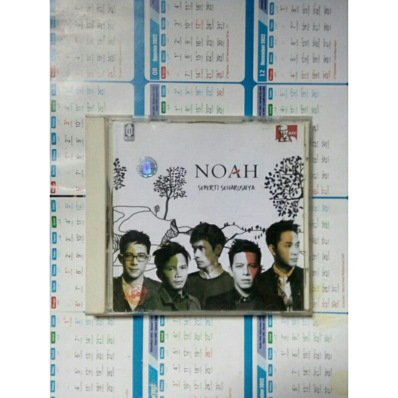 Jual Cd Musik Original Noah Seperti Seharusnya Cd Audio Noah Shopee Indonesia