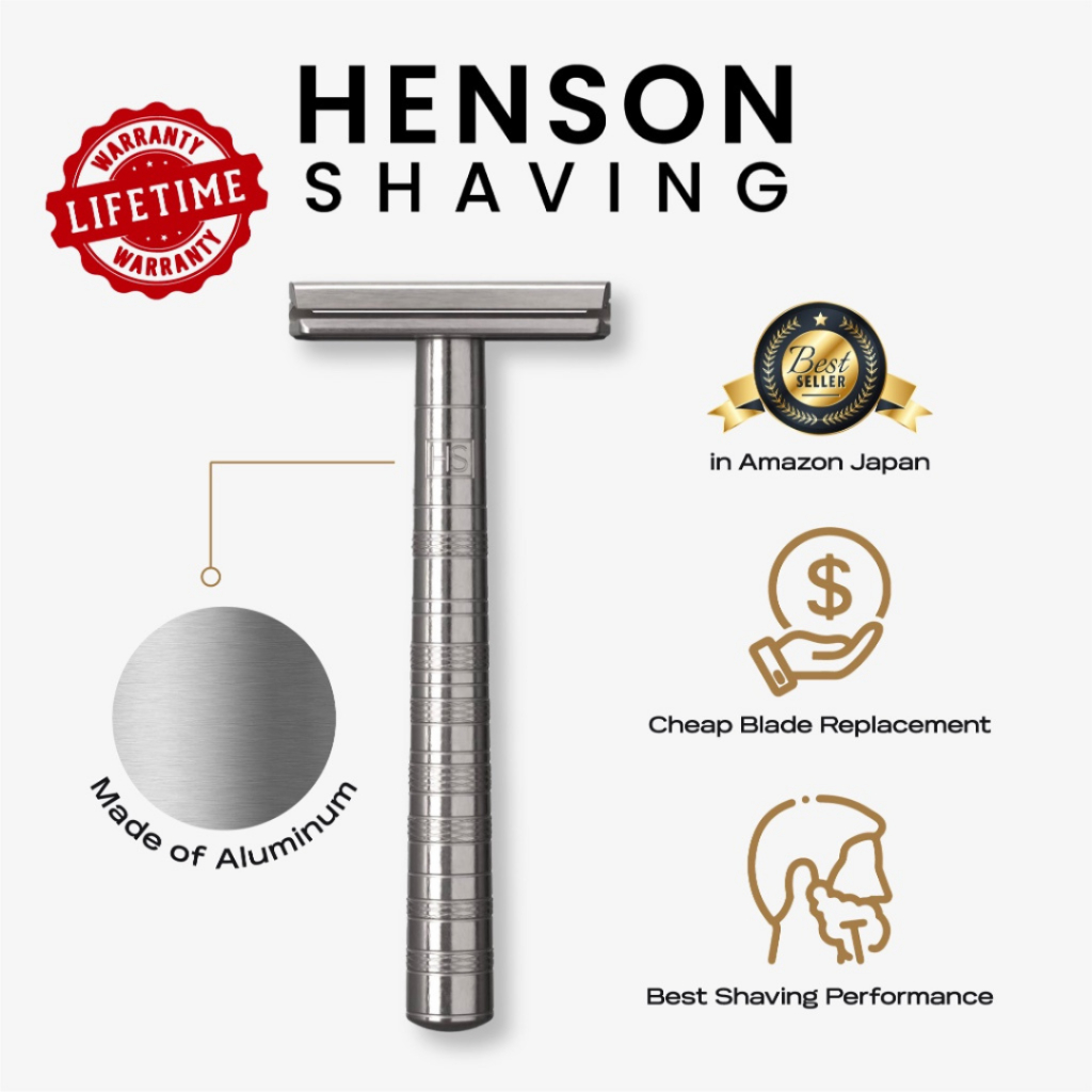 Jual HENSON AL 13 Mild Facial Razor - Alat Cukur Manual, Hair Shaver ...