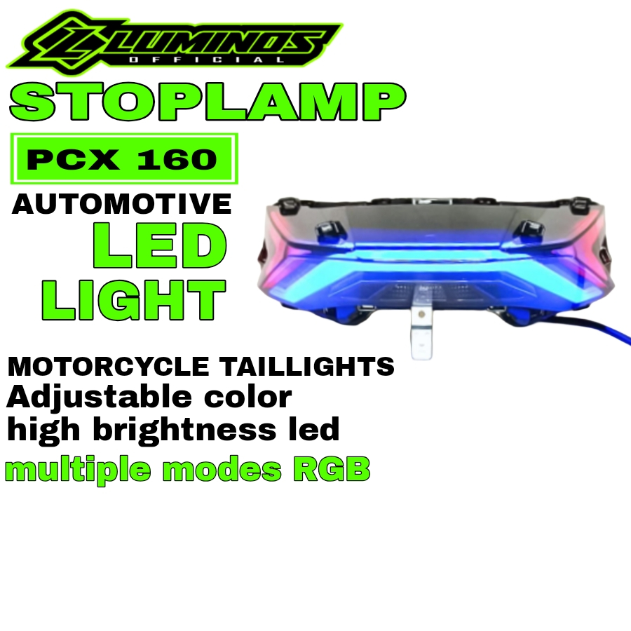 Jual LAMPU STOP PCX 160 LAMPU REM VARIASI BELAKANG STOPLAMP PCX 160 NEW ...