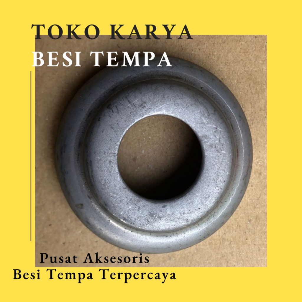 Jual Ring Pipa 1/2 Inch / Ornamen Besi Tapak Ring Pipa / Tapak Ring ...
