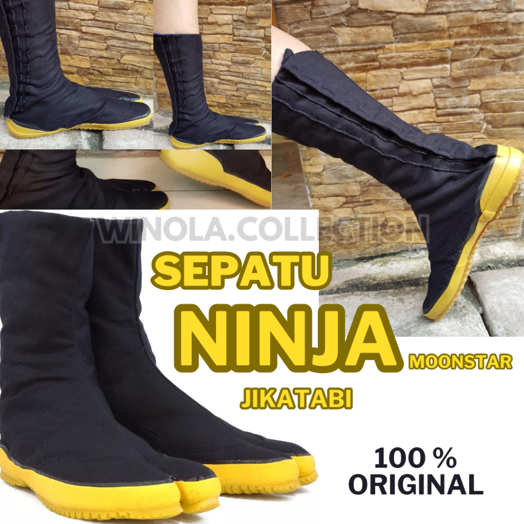 Jual Sepatu Ninja Jikatabi Moonstar ORIGINAL 100% (Sepatu Ninja, Sepatu ...