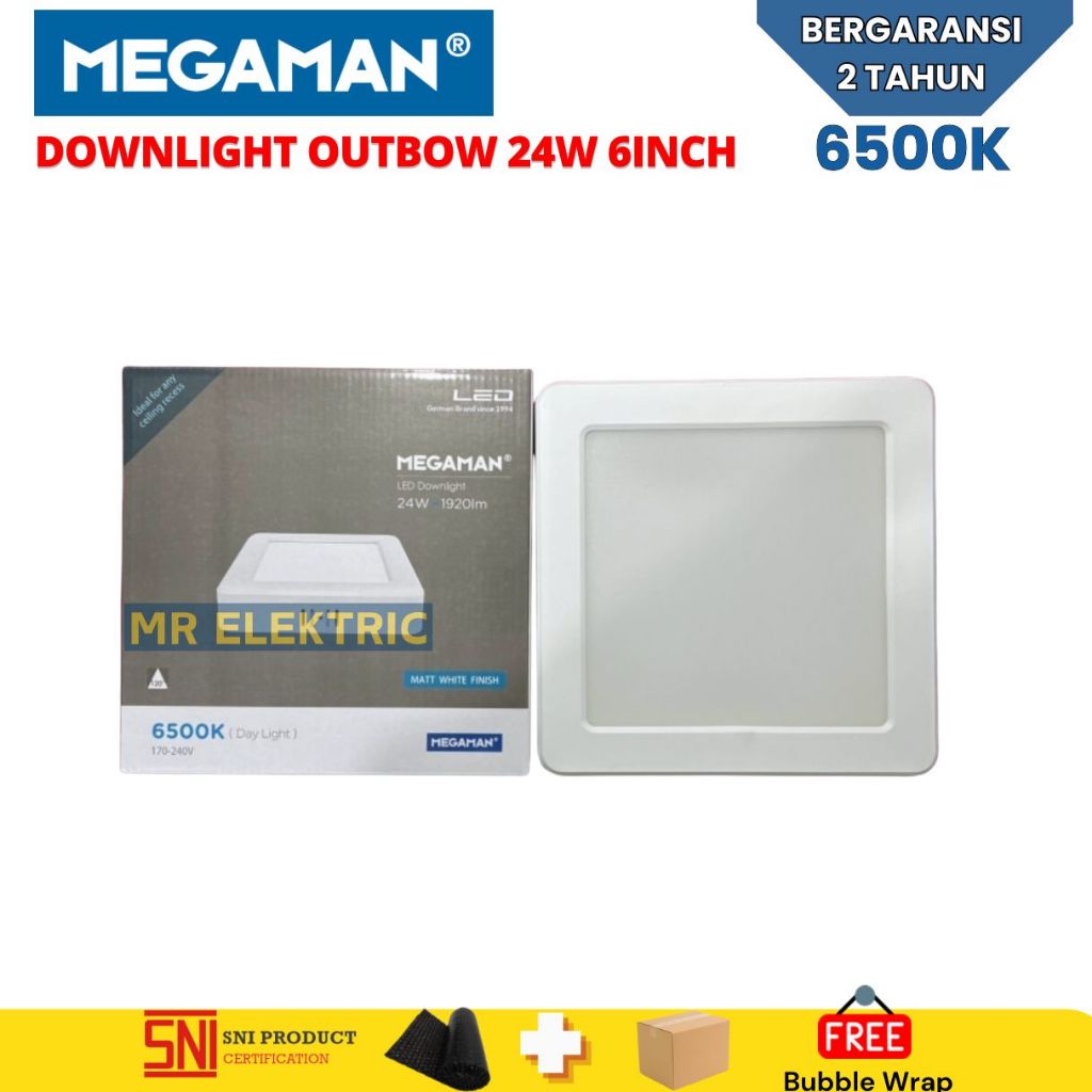Jual Lampu LED DOWNLIGHT 15W 24W Panel OB - Outbow Kotak Megaman ...