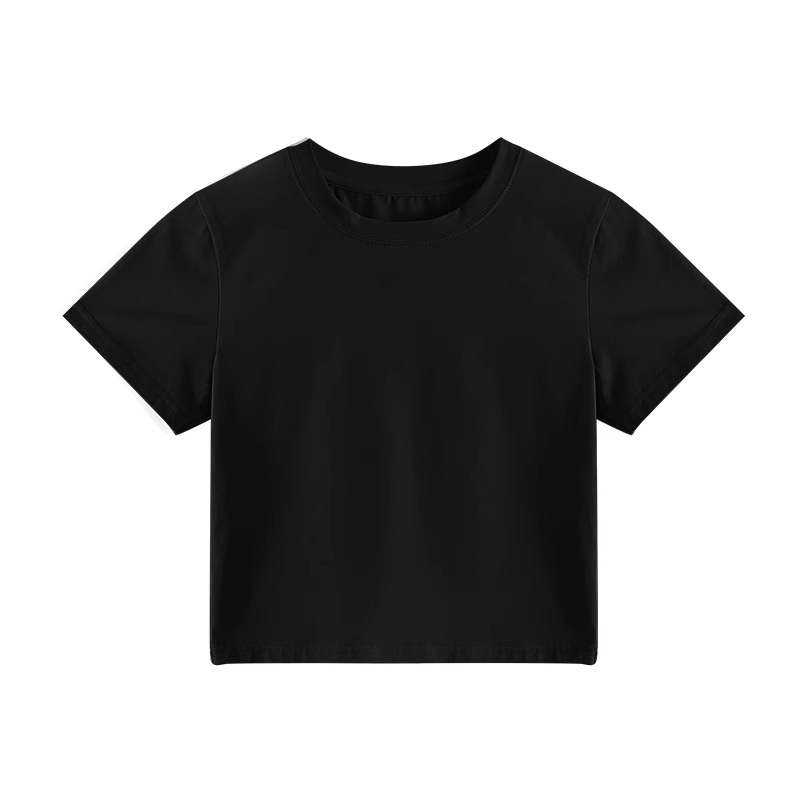 Jual Oora Kaos Crop Wanita Korea Kaos Pendek Bermotif Pink Bow Baju Atasan Wanita Terbarucrop