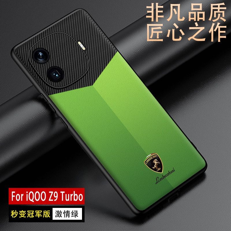 Jual IQOO Z9 5G / IQOO Z9X 5G CASE PHONE CASE LEATHER CARBON ...