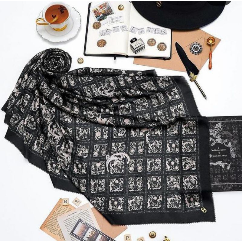 Jual DEENAY HIJAB | SCARF PREMIUM | MOTIF VOAL | LASABELE VOAL |DENAY ...