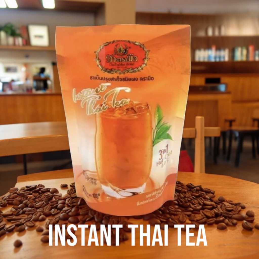 Jual Thai Tea Instant Chatramue 100 gram | Shopee Indonesia