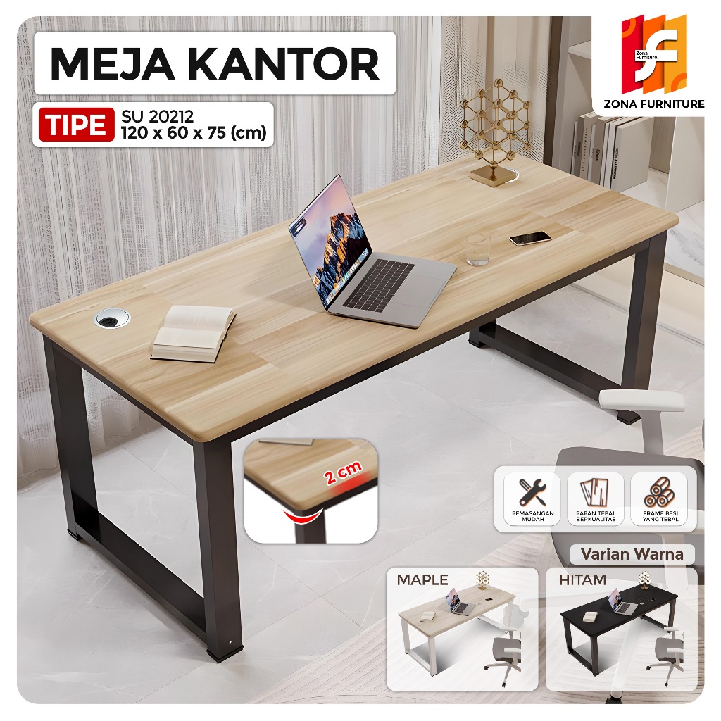 Jual MEJA KANTOR/MEJA KERJA/MEJA TULIS/MEJA BELAJAR/ MEJA MAKAN ...