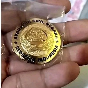 Jual Pin ASN bros korpri Pin aparatur sipil negara lapis emas | Shopee ...