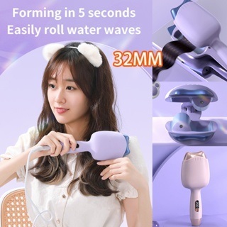 Jual Catokan Rambut Keriting Curly Wave Mermaid Egg Roll 32 mm Alat Catok Gelombang | Shopee ...