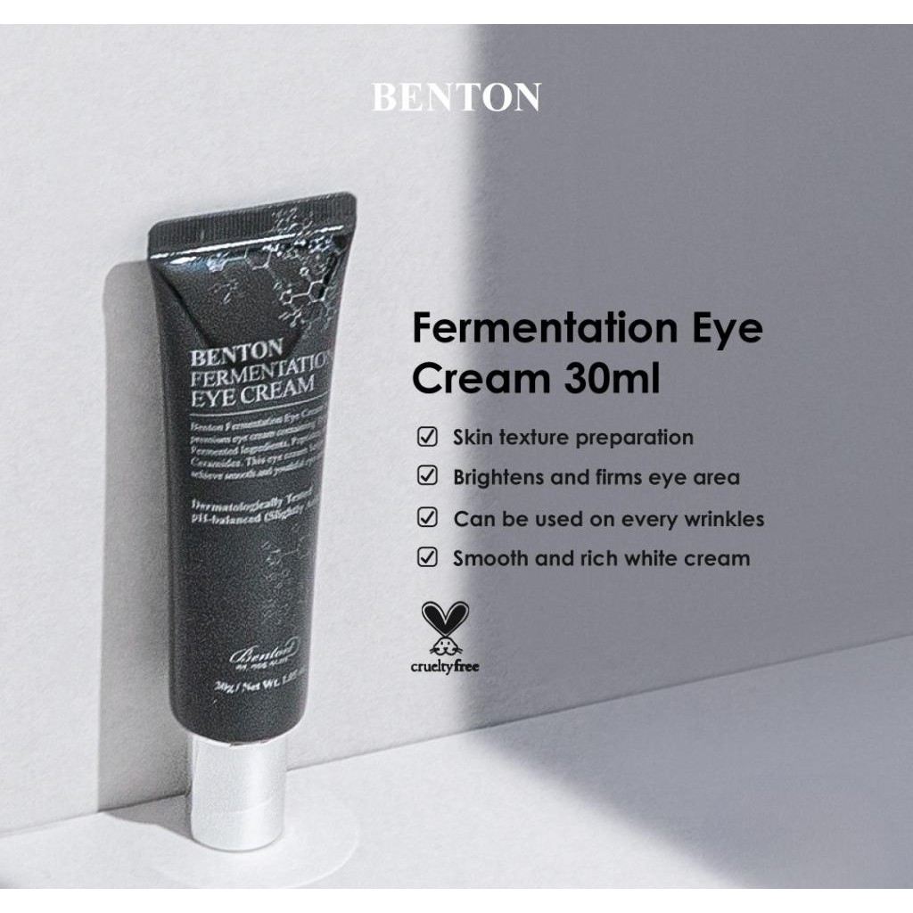 Jual BENTON Fermentation Eye Cream 30g | Shopee Indonesia