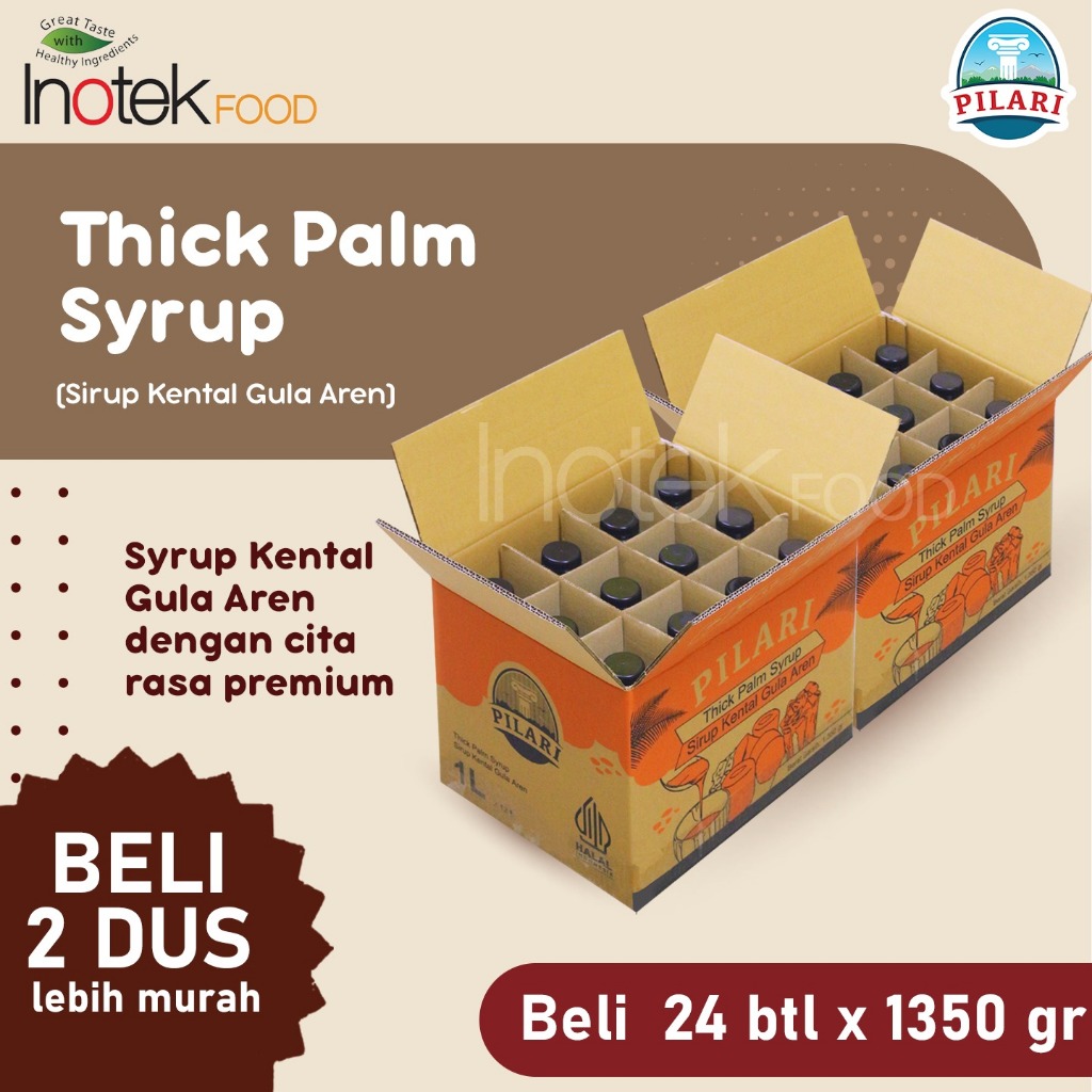 Jual Sirup Gula Aren Kental - Thick Palm Syrup - Sirup Brown Sugar ...