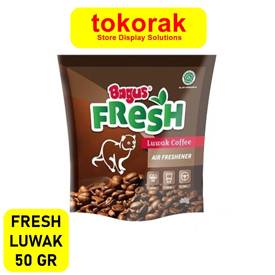 Jual BAGUS FRESH AIR FRESHENER POUCH 50 G LUWAK COFFEE PENGHARUM ...