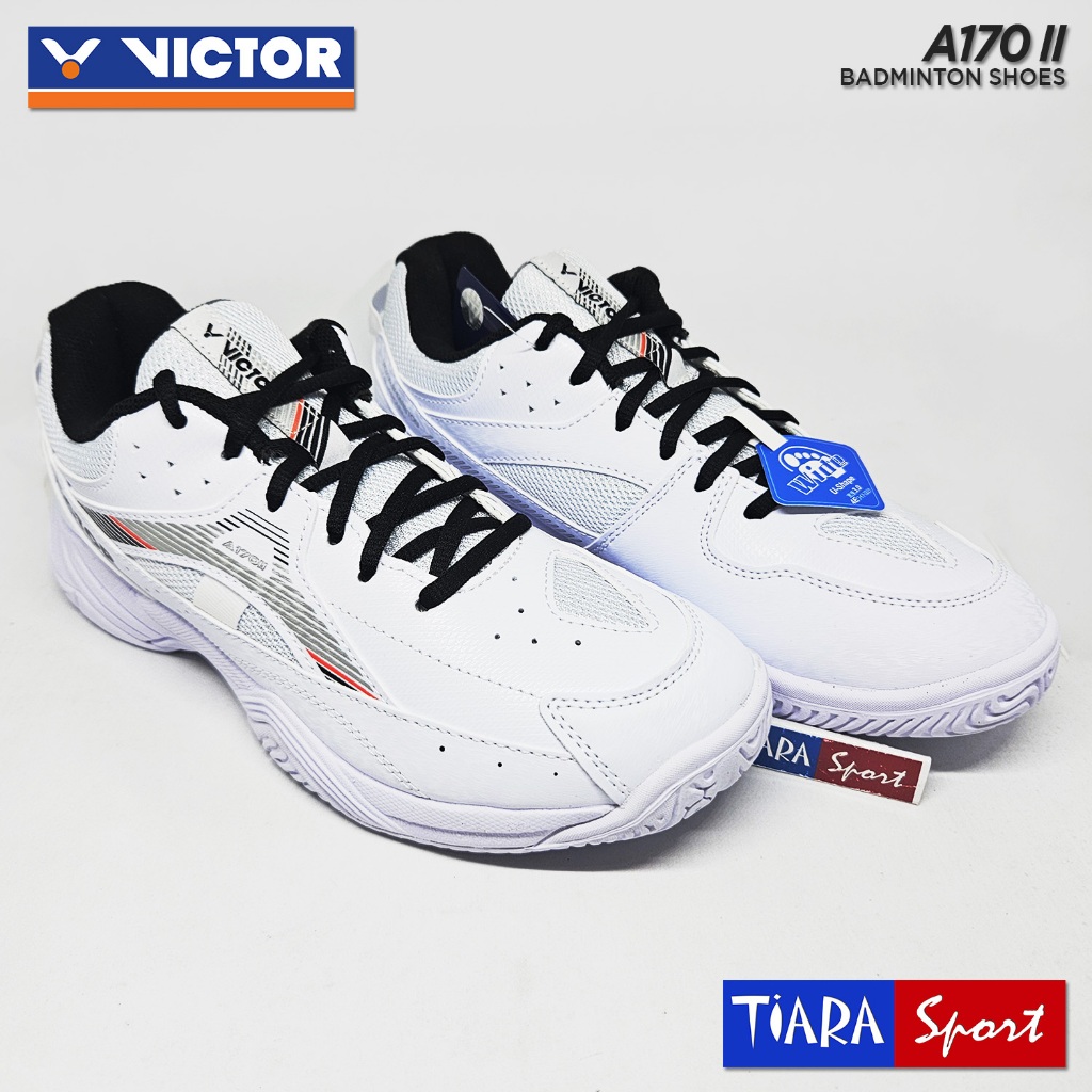 Jual Sepatu VICTOR A170II - White AC - Wide U 3.0 Badminton Shoes A 170 ...