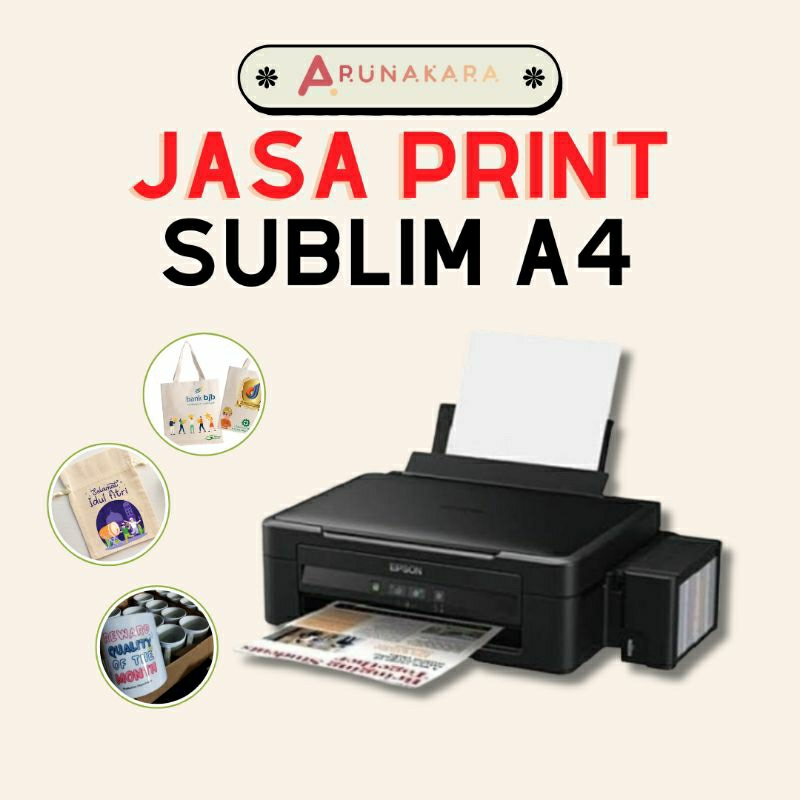Jual Jasa Cetak Print sublim ukuran A4 | Shopee Indonesia