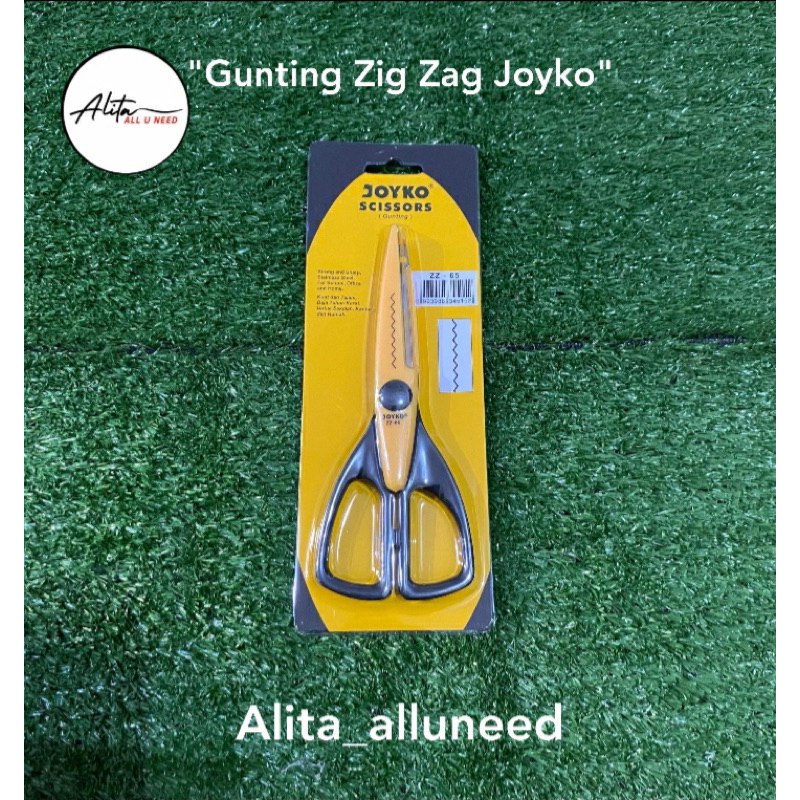 Jual Gunting Joyko ZZ-65/ Gunting Gerigi/ Gunting ZigZag Joyko | Shopee ...