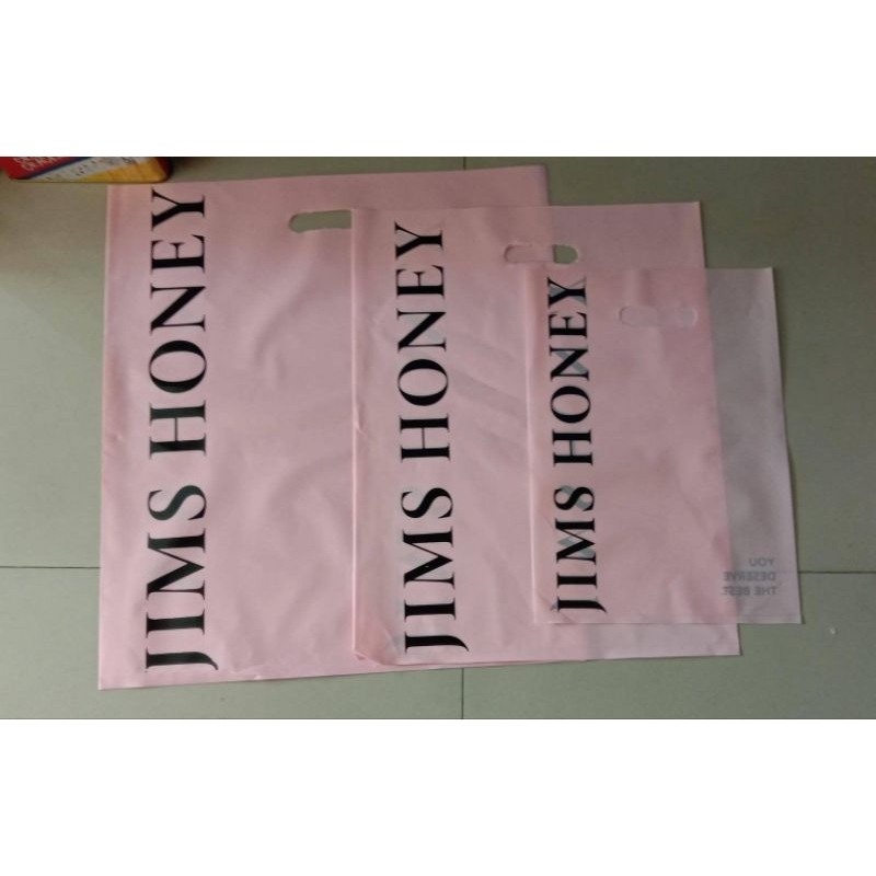 Jual Plastik Jims Honey official wajib cekout tas dompet jam | Shopee ...