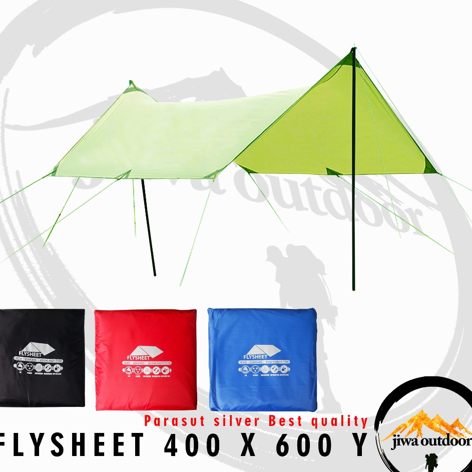 Jual Diskon sd 2 flysheet 4x6 fly sheet 4x6 bivak trap tenttutup ...